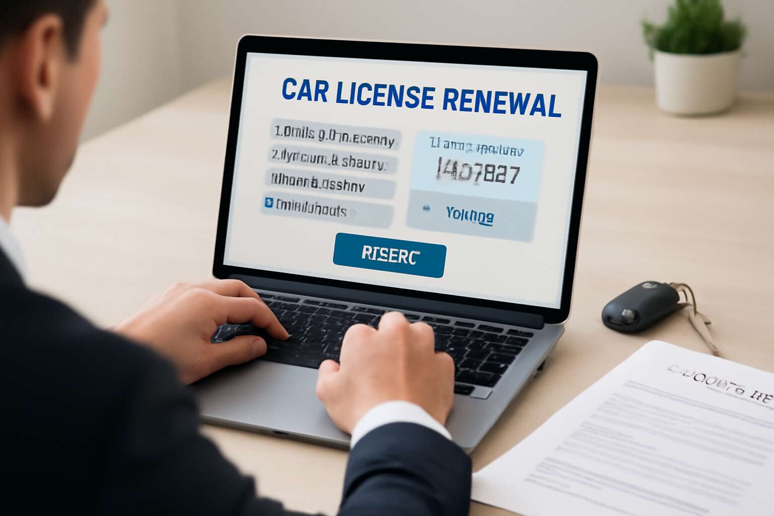 Effortless Steps: How to Renew Car License Online in Just Minutes for a ...